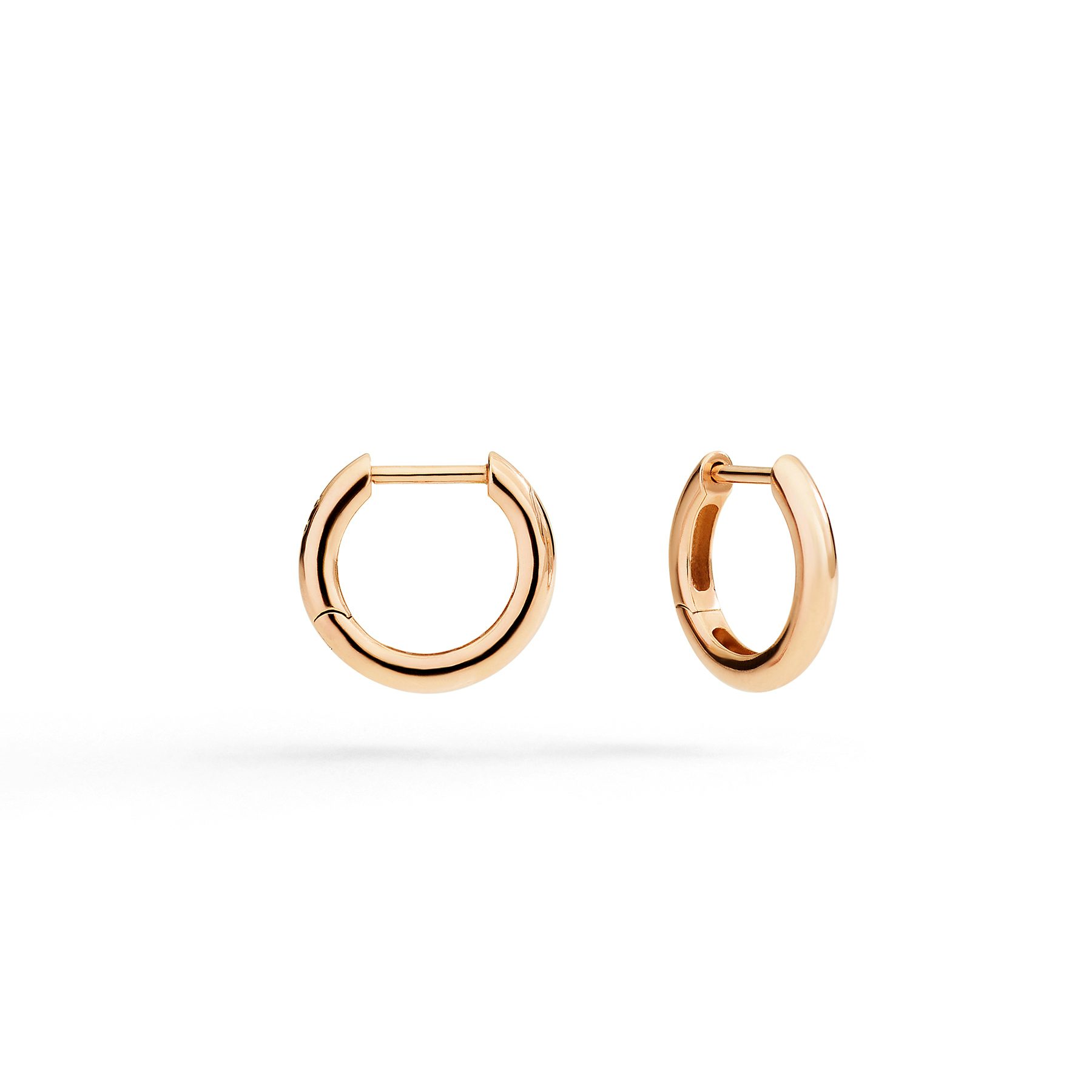 ROSE GOLD ESSENTIALS HOOP EARRINGS